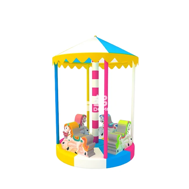 Domerry Indoor Electric Turntable Merry-Go-Round Soft Play Equipment ...