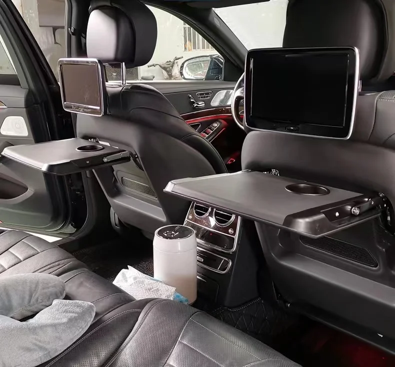 Folding Back Seat Table for Mercedes Benz A, B, C, S Class, GLA, GLB ...