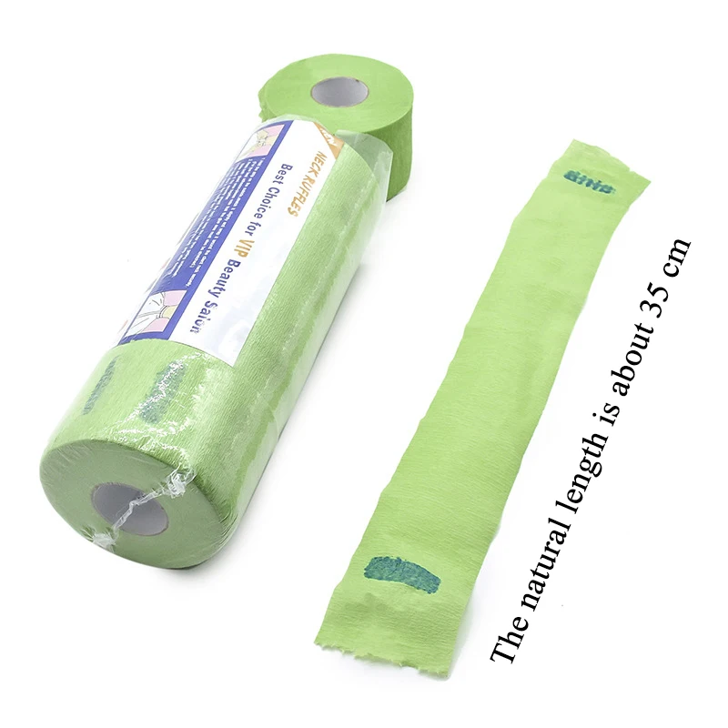 Multicolor Disposable Neck Ruffles - Eco-Friendly Salon Paper