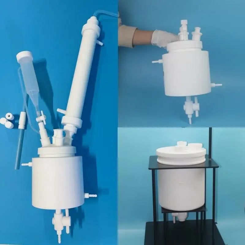 Range of PTFE Single Layer Reactors 3L 5L 10L 20L 30L 50L Chemical ...