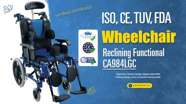 Foldable Reclining Wheelchair Foldable Manual Aluminum Wheelchair For ... Foldable Reclining Wheelchair Foldable Manual Aluminum Wheelchair For ...