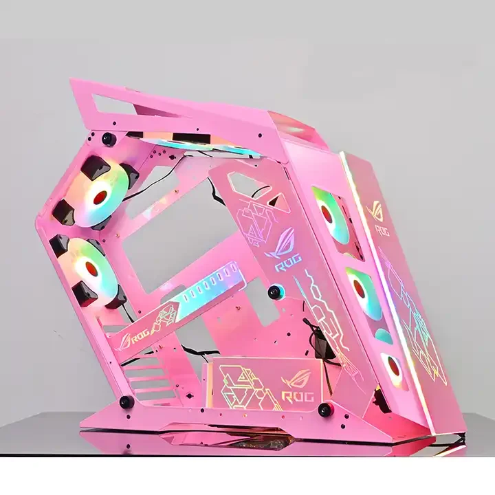 Factory Price Cpu Cabinet Computer Cases & Towers Pc Gaming Case LED ...