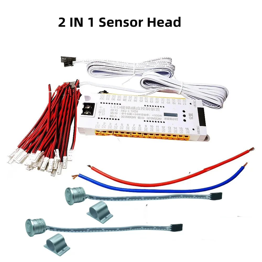 Ficlux 32 Channel Stair Led Pir Motion Sensor Controller Dc 12v 24v ...