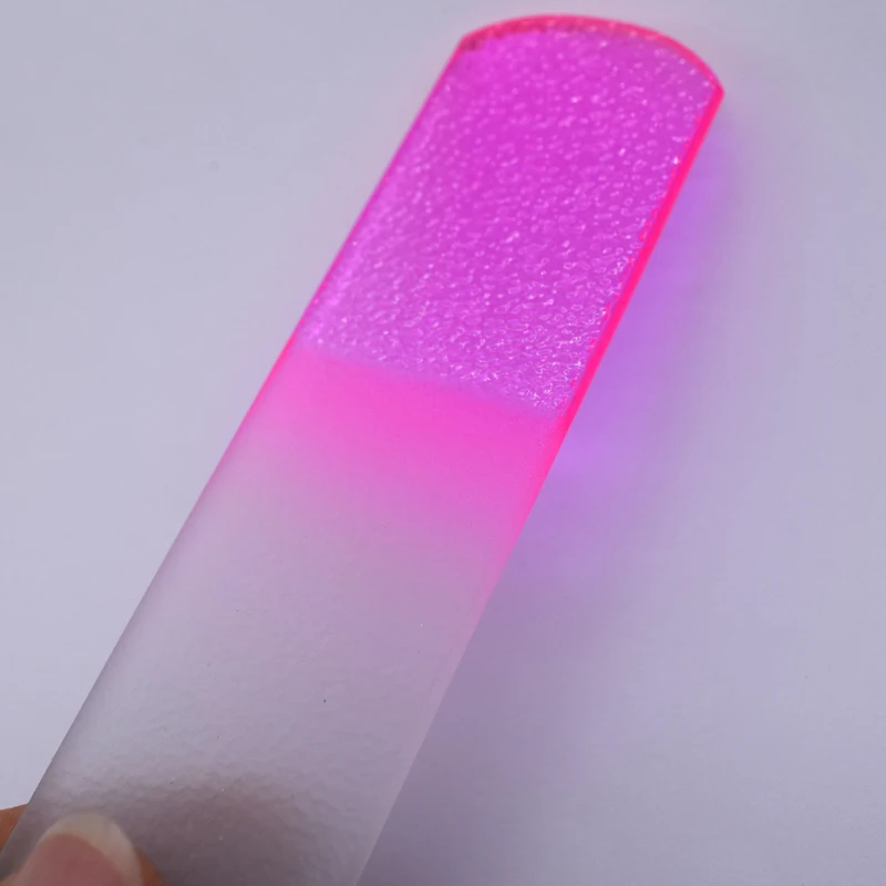Colorful Custom Logo Nano Glass Foot File for Quick Exfoliation
