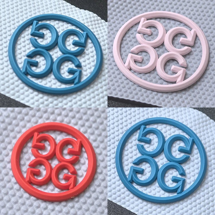 Custom Brand Luxury Clothing 3d Silicone Logos High Density Soft Iron ...