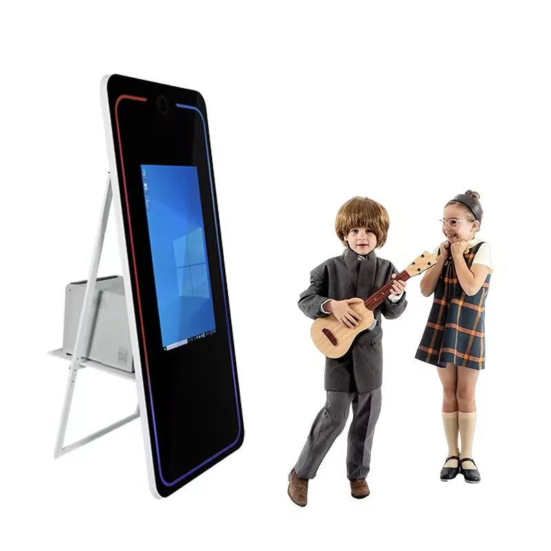 Wholesale Customized Magic Mirror Photo Booth Led Frame With Free ...
