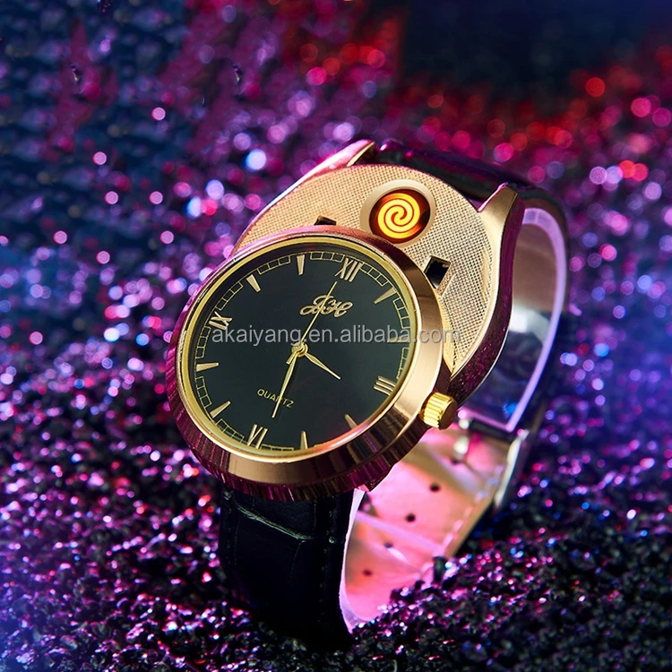 Luxury Quartz Wristwatches Ignition For Men Business Casual Stainless ...