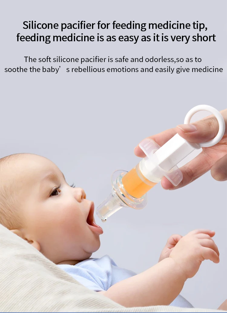 Customized Logo Wholesale Anti Choking Baby Medicine Feeder Baby ...