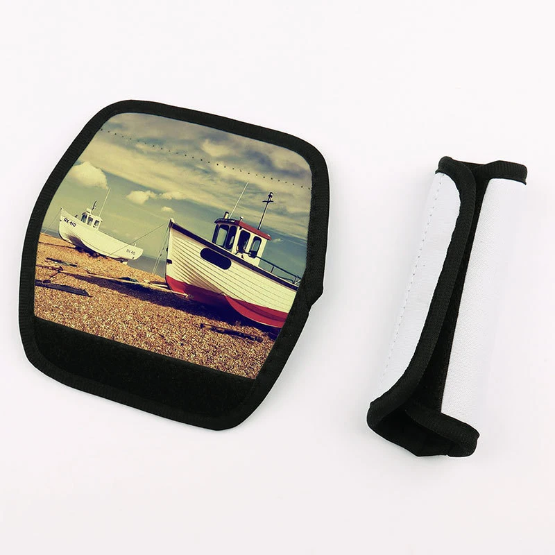 Custom LOGO Neoprene Crew Handle Grip for Luggage Accessory