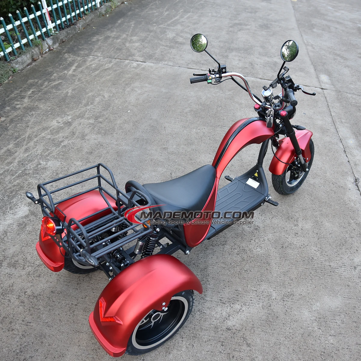 Tricycle 2000w Citycoco High Speed 45km/h Electric Motorcycle