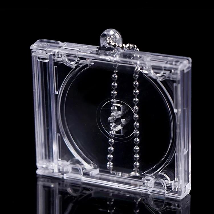 Wholesale Acrylic Mini CD Album Pendant Key Chain Blank
