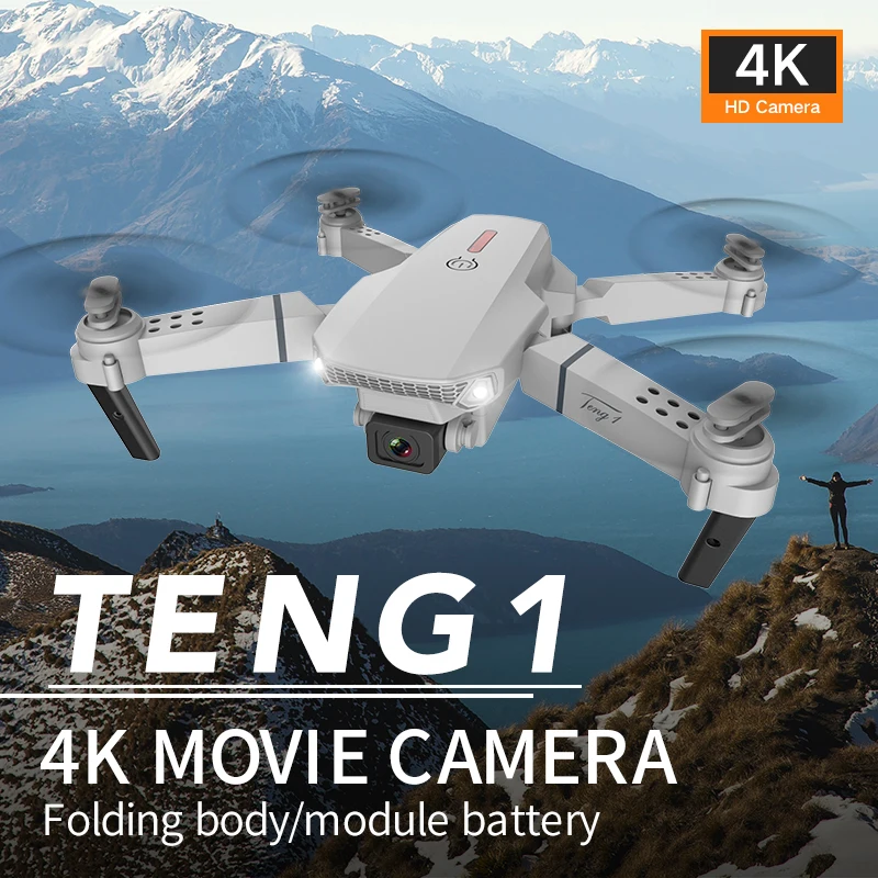E88 Pro Drone - 4K HD Dual Camera FPV Foldable Mini Drone