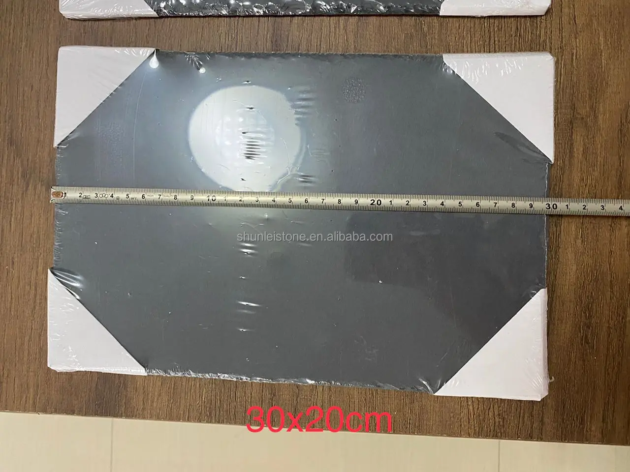 Kitchen Natural Black Slate Stone Plate - Sustainable & Stylish