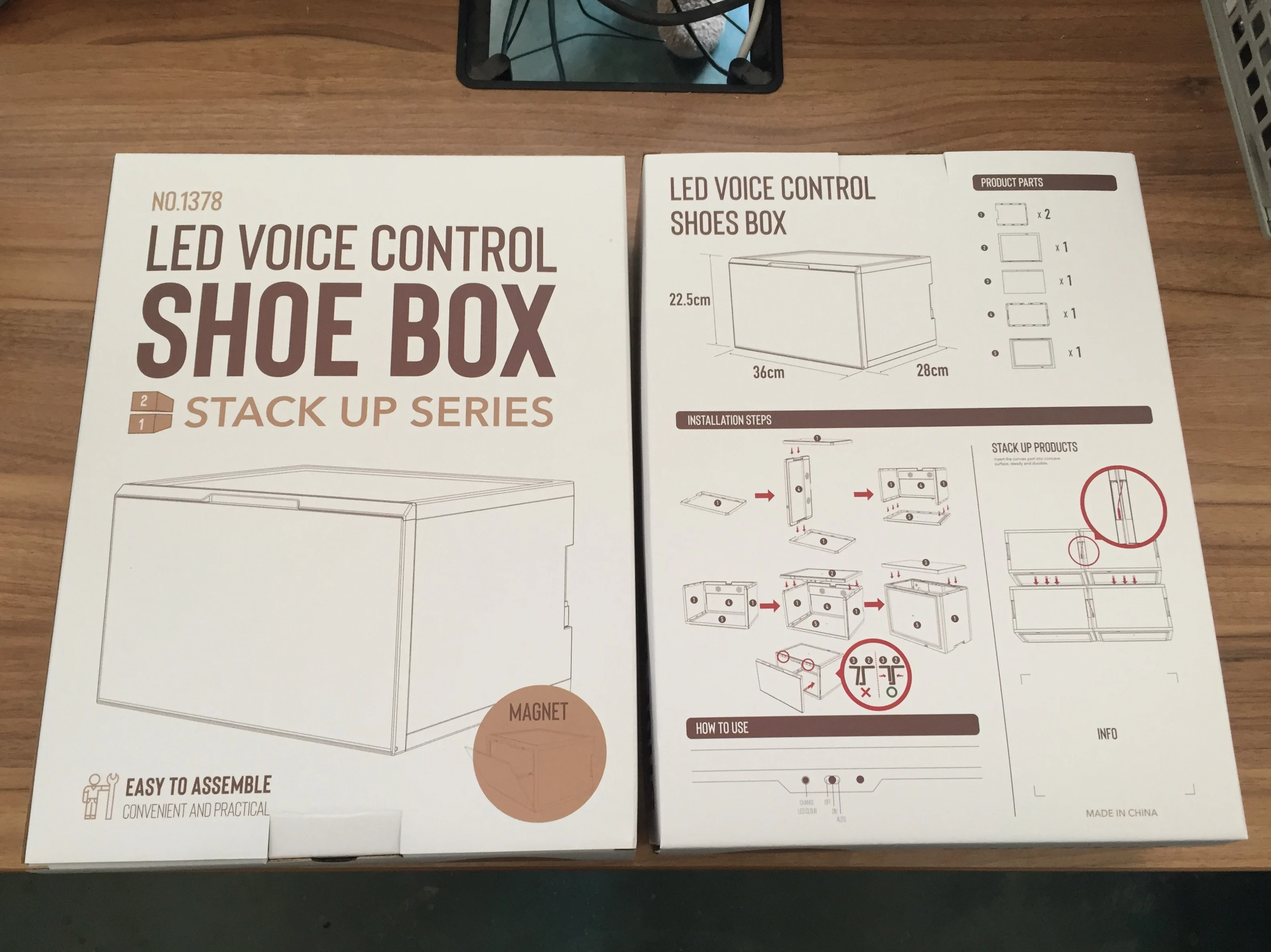 Sneaker Box Led Transparent Plastic Sneaker Box With Led Light For Shoe ...