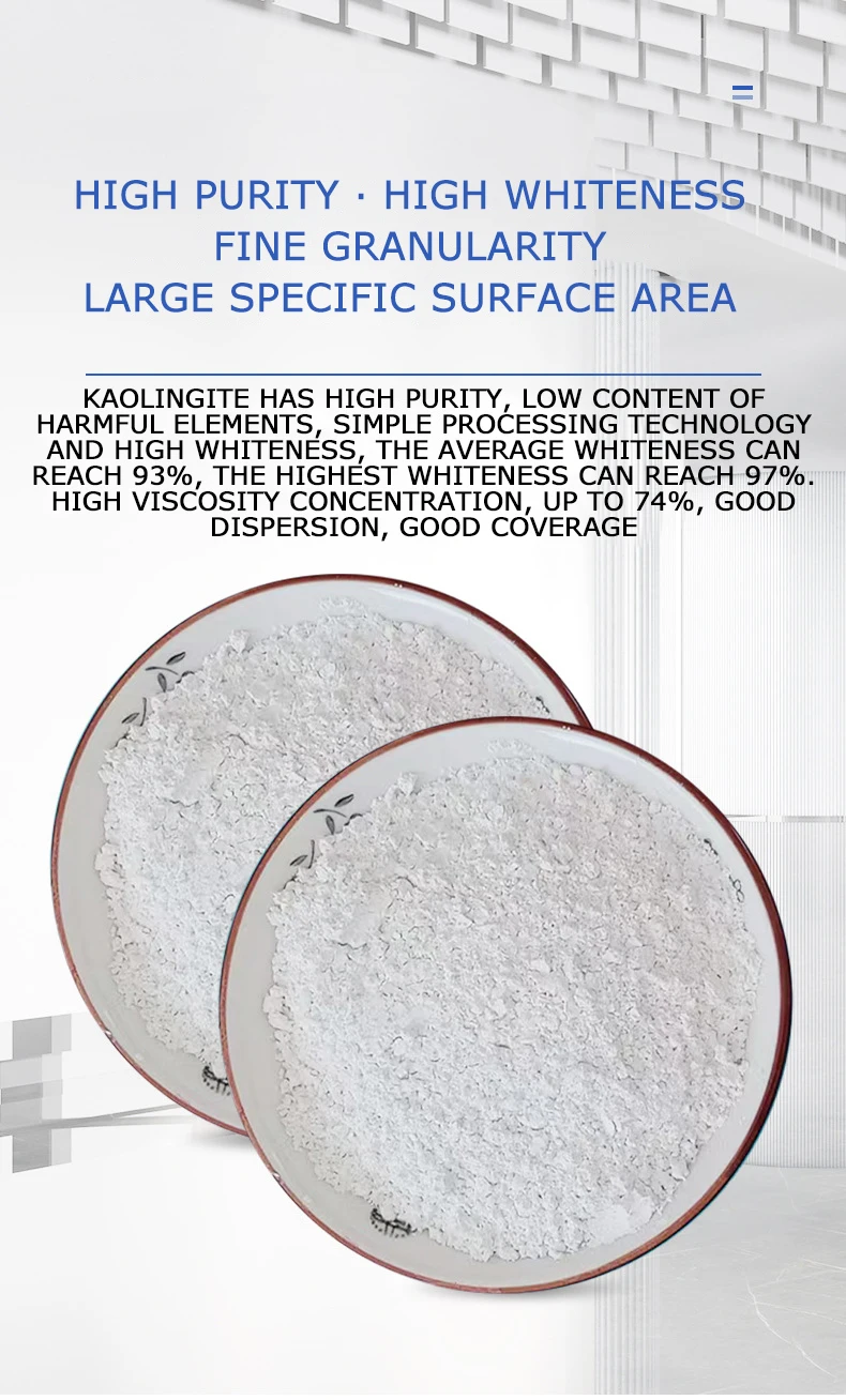 Factory Sales Of High-quality Papermaking Kaolin,Calcined Water Washed ...