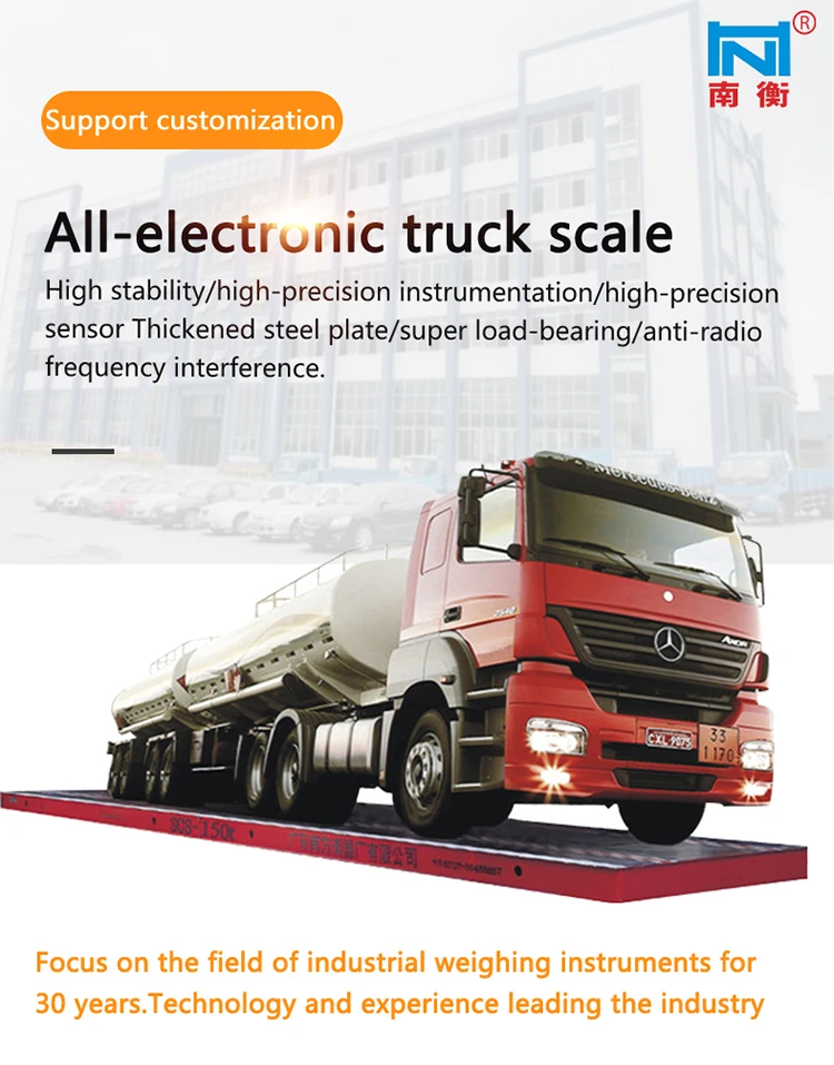 30ton Weigh Bridge Digital Electronic Weight Scale for Truck Trailer, Trailer, Sand and Gravel ...