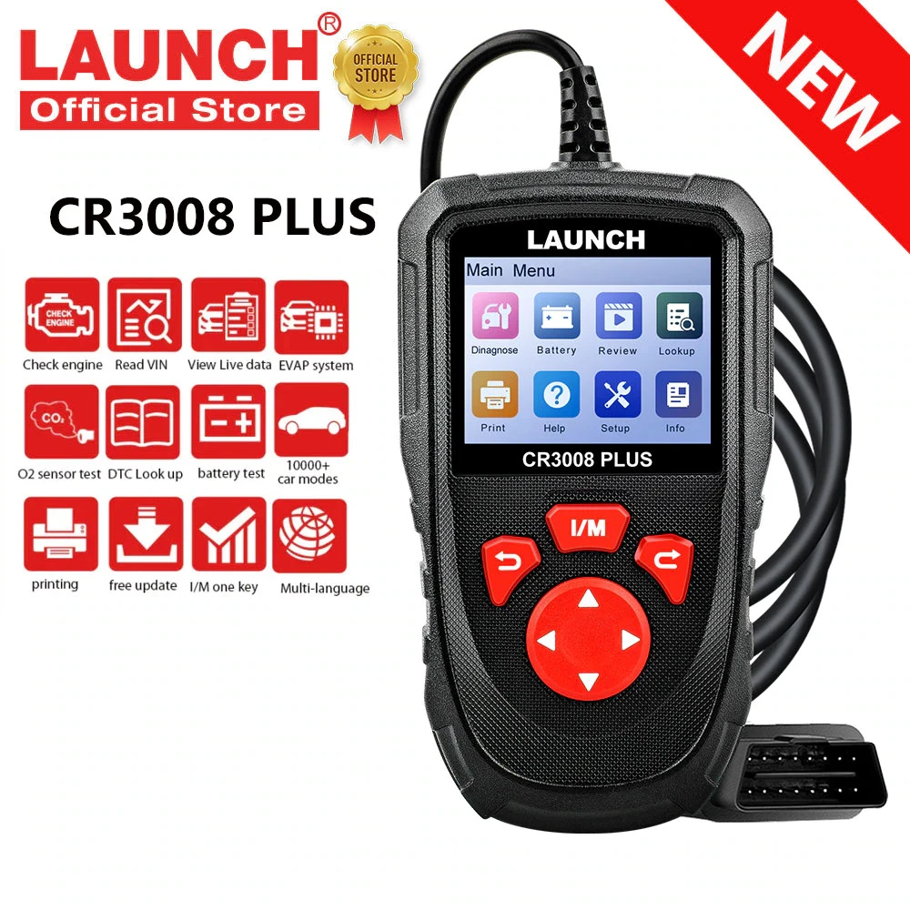 Creader 3008 Plus Scanner - Universal OBD2 Diagnostic Tool