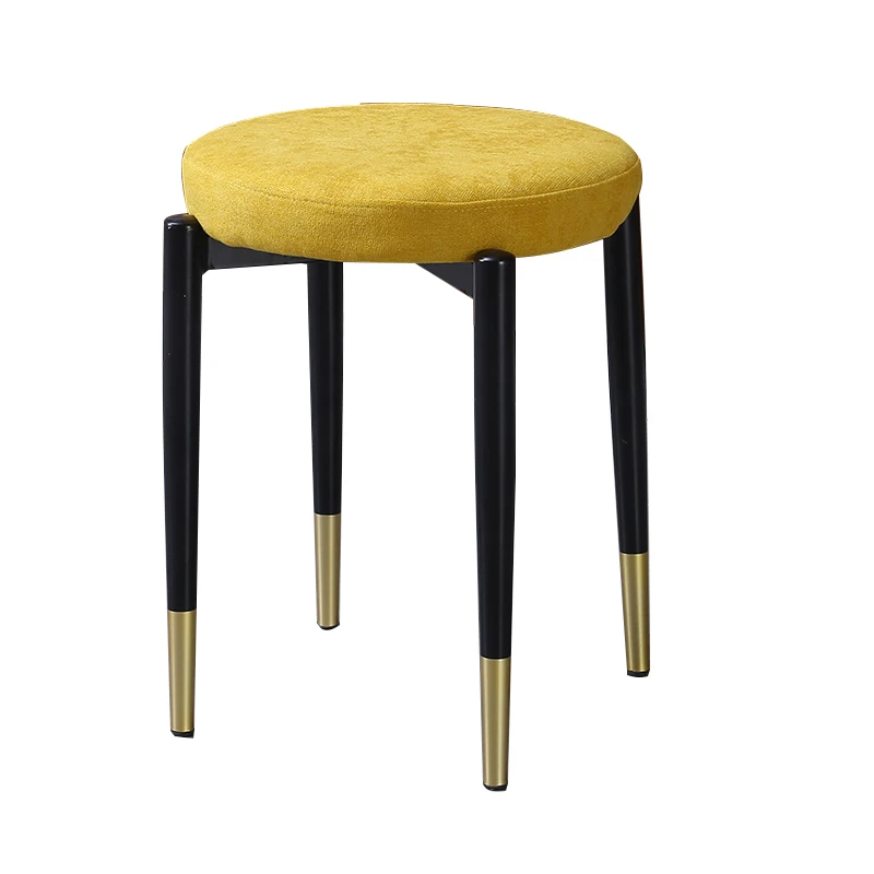 Modern Simple Creative Adults Stackable Small Round Stool Chairs For ...