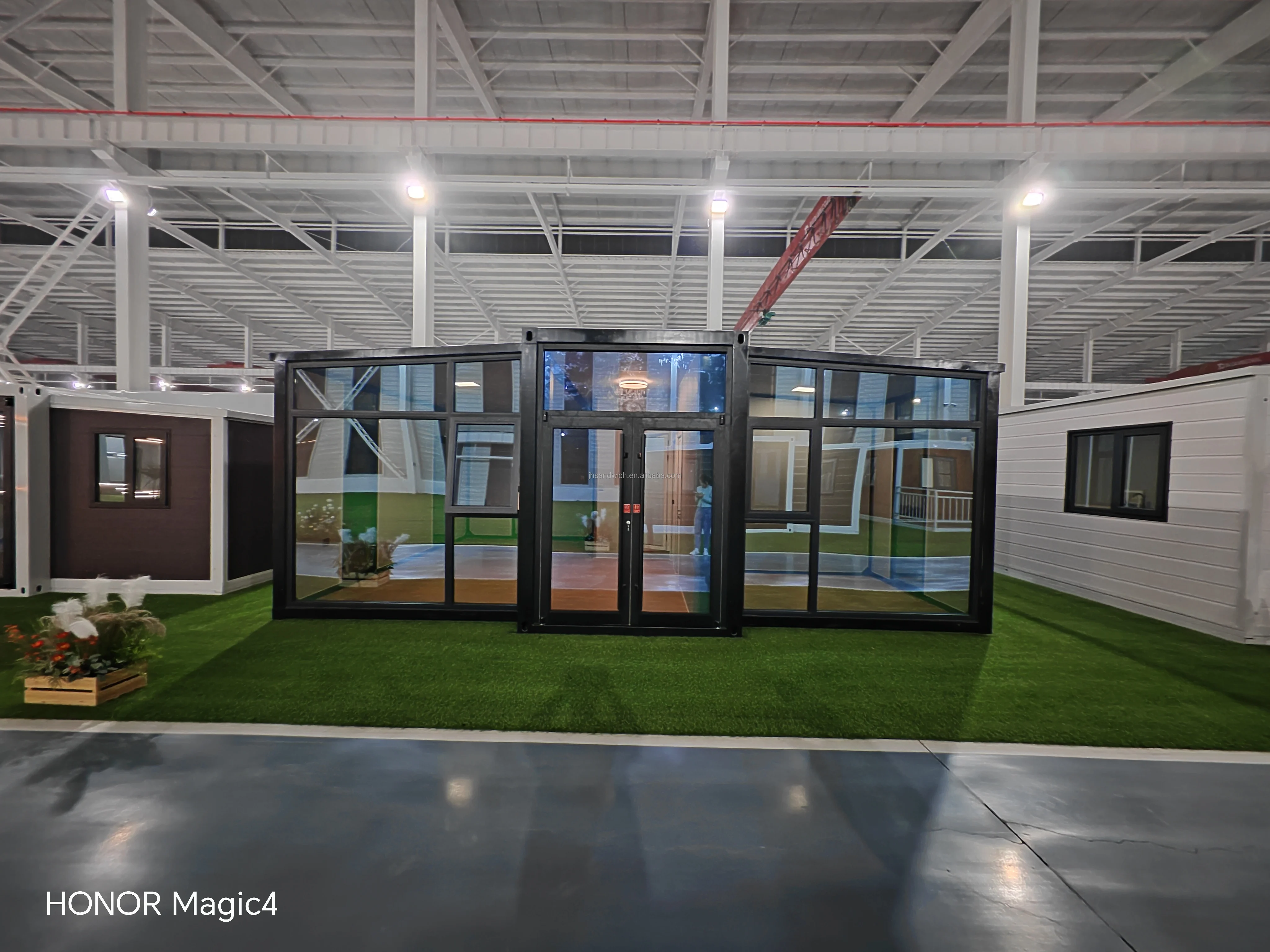 40ft Folding Expandable Granny Flat Prefabricated Container House Good ...