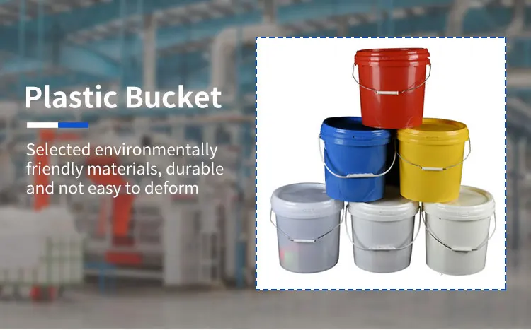 Custom Cheap Small Large 2L 5L 10L 20L 25L Plastic Buckets
