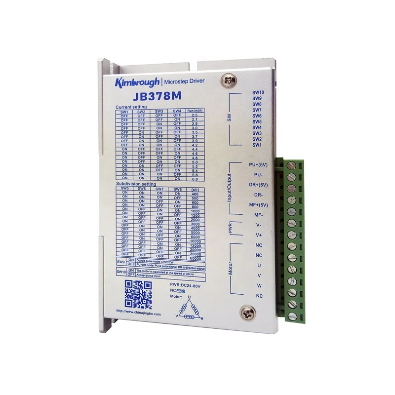 3phase Stepper Motor Driver Dc24-80v 2.5-6.0a 300 Microsteps Matching ...