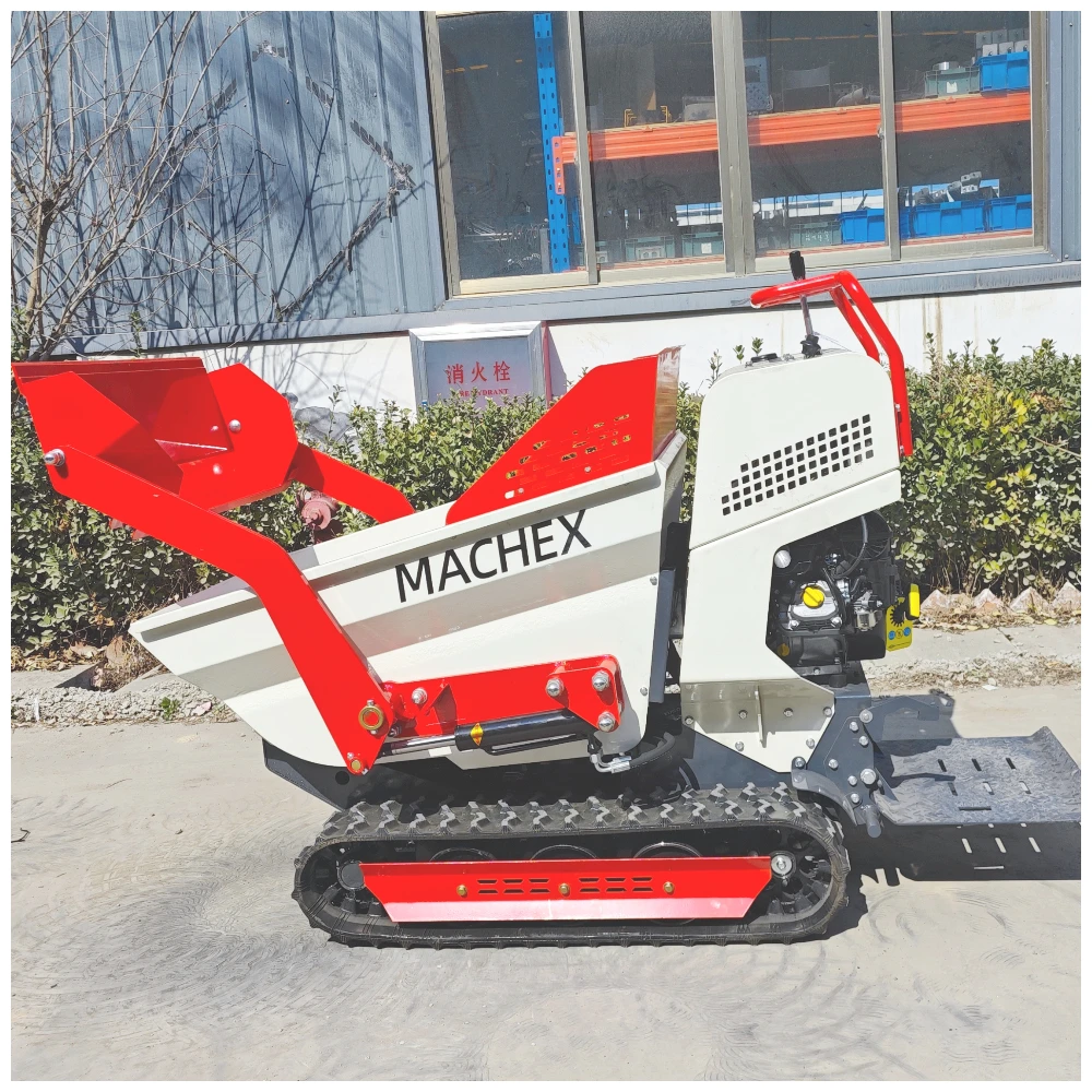 500kg 1000kg Mini Crawler Lifting Dumper Rubber Track Transporter ...