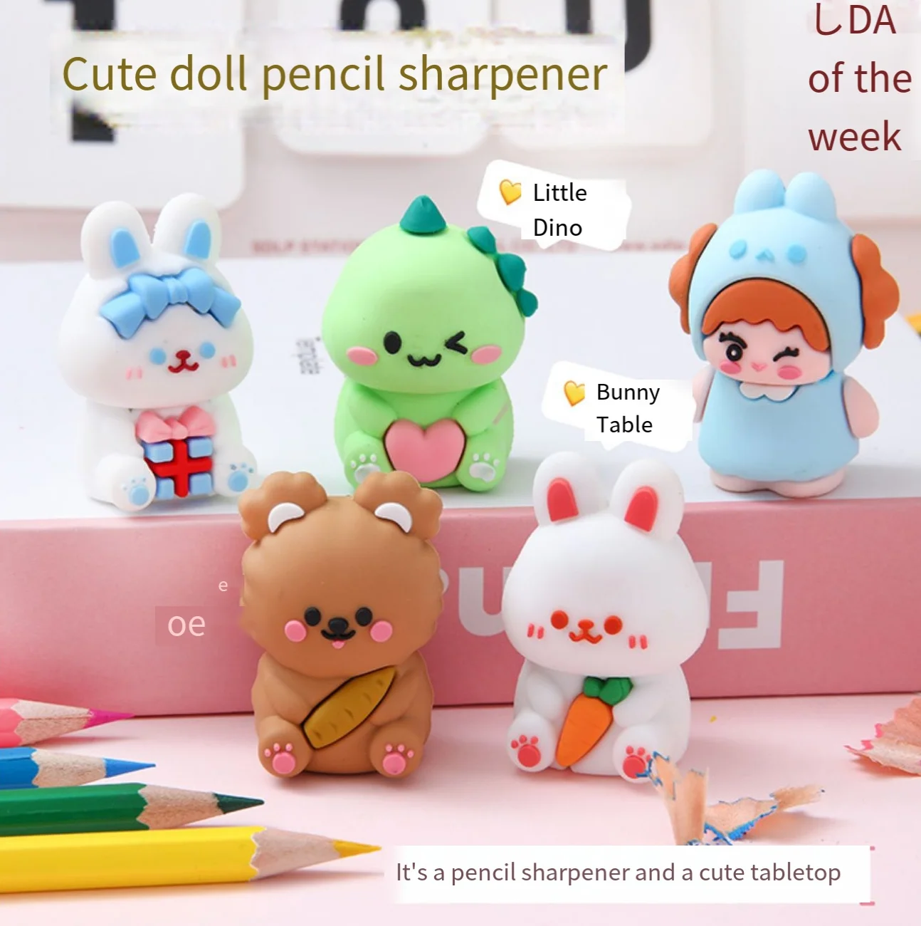 Cute Cartoon Rabbit Bear Style Mini Portable Primary School Student ...