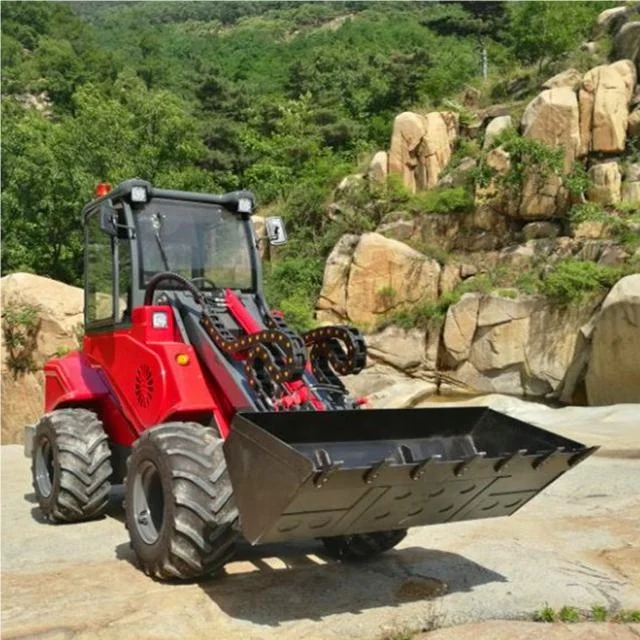 Telehandler Loader Wheel Front End Loader 4x4 Small Telescopic Frontal ...