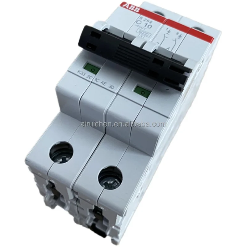 ABB Original Miniature Circuit Breaker, C 20A, 2P 2TAZ116200R0204 S202-C20 MCB Circuit Breaker ...