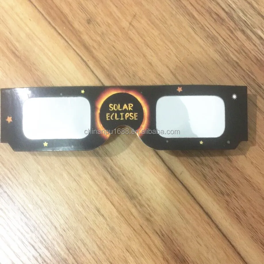 Dedicated for Watching Solar Eclipses Viewing Sunglasses Paper Solar eclipse Glasses Eclipse ...