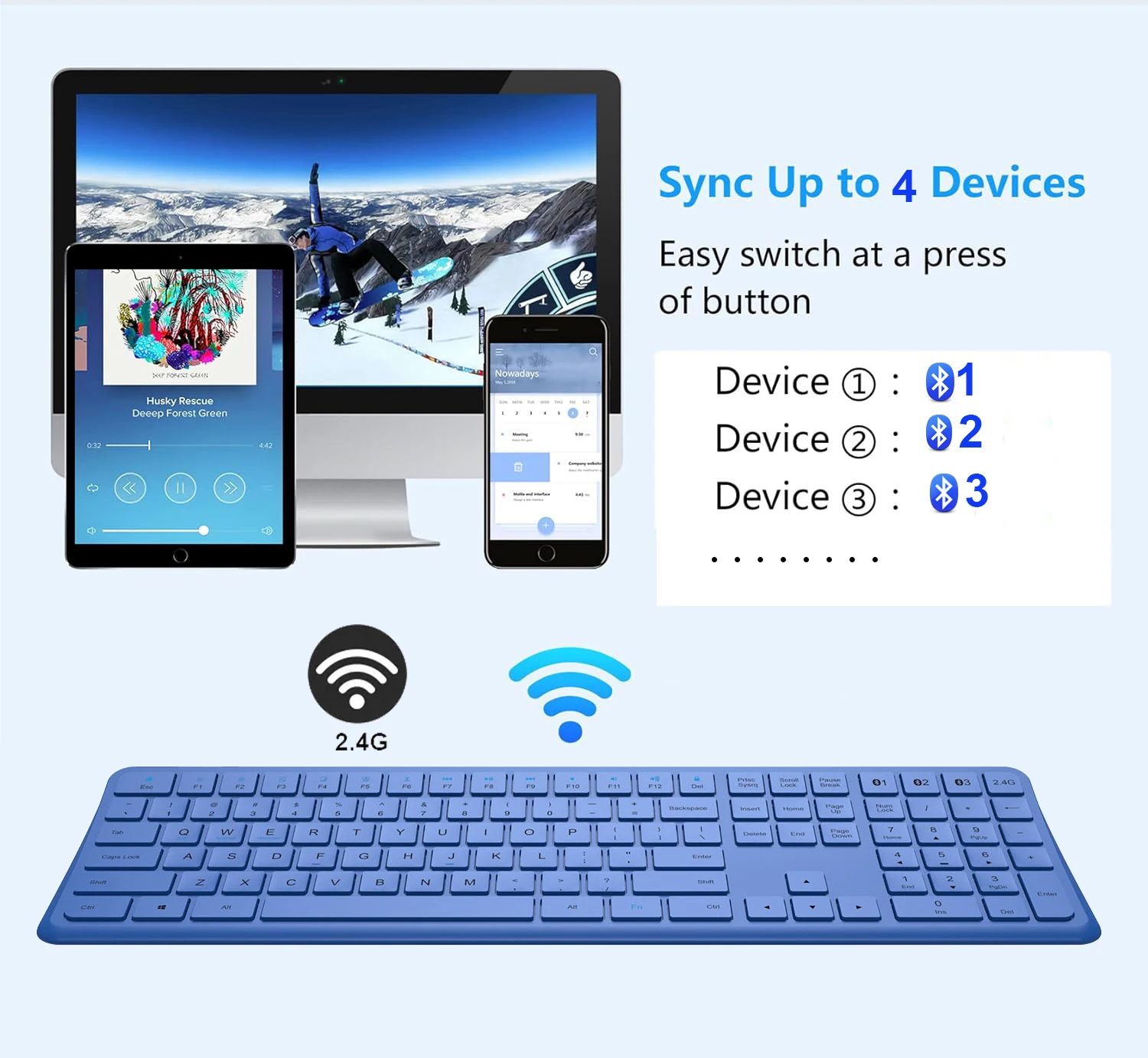 Custom Keyboard Manufacturer ABS Ergonomic German Danish Keyboards ...