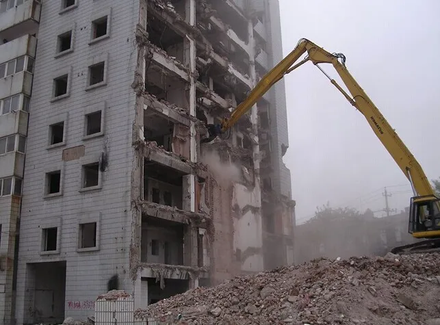 Monde Excavator Extension Long Reach Boom Arm High Reach Demolition ...