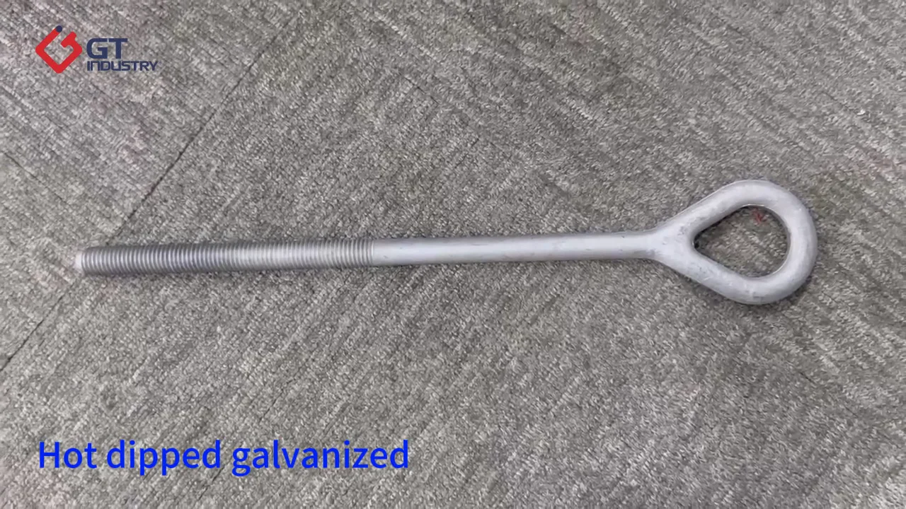 Heavy Duty Bolt Grade 12.9 S355 Carbon Steel Hook Anchor Bolt - Buy ...