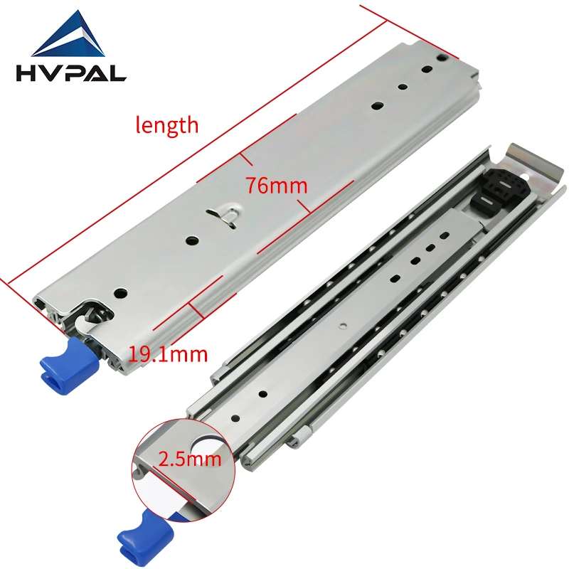 250kg Heavy Duty Tool Box Drawer Slides - Reliable & Durable