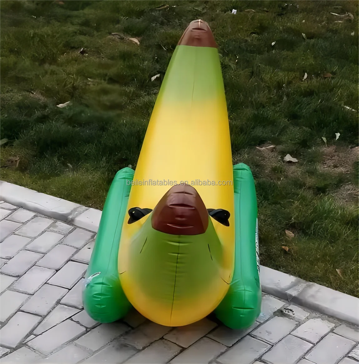 Banana-Shaped Inflatable Pool Float Mat Advertising Product for Pools ...