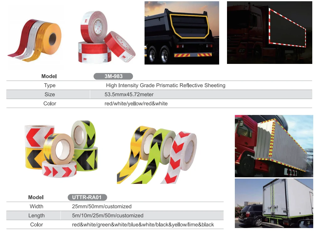 High Intensity Grade Arrow Reflective Luminescent Traffic Sign Tape ...