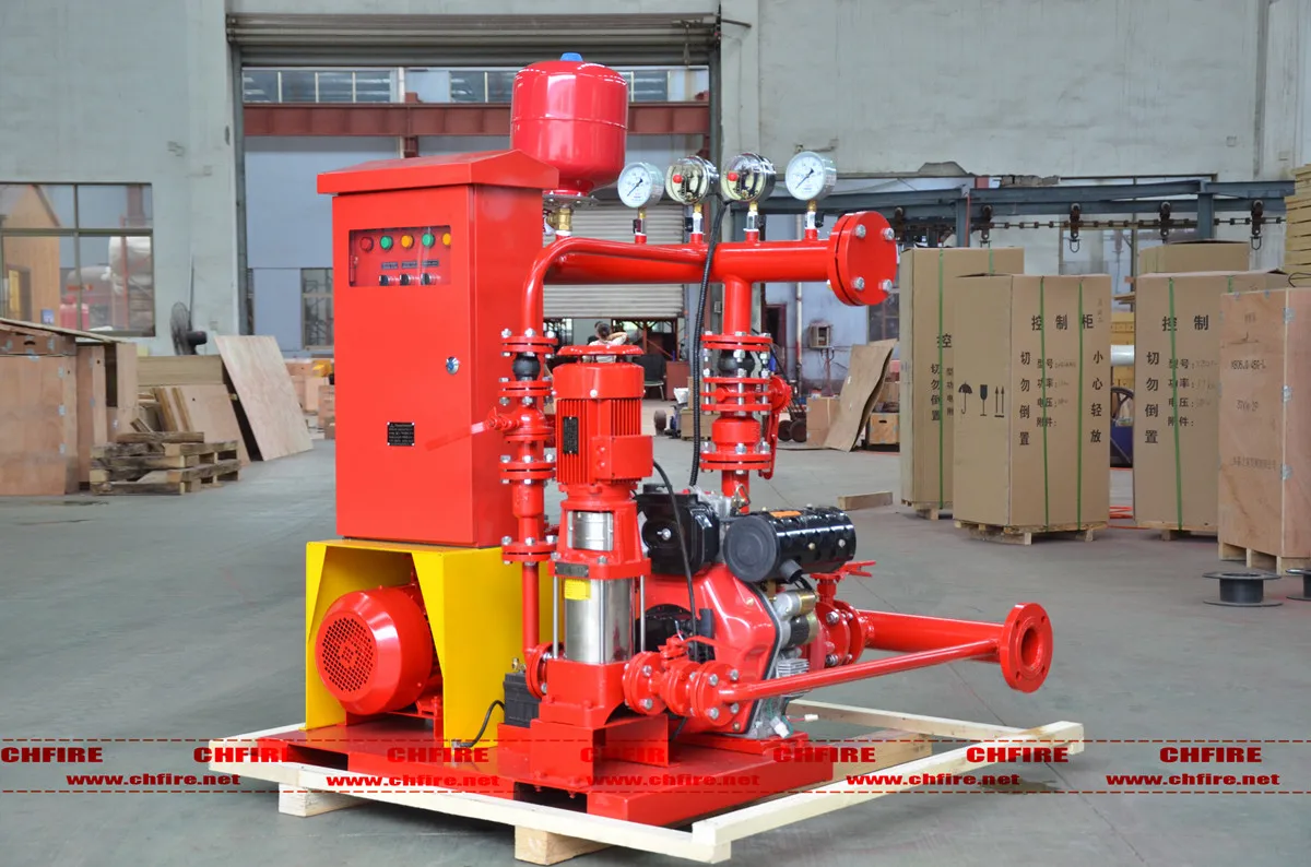 Chfire Diesel Firefighting Sprinkler System Hydrant Jockey Pump For ...