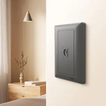 Chint Electrical Safety Home Eu Standard Tv Cable Socket Extended Power ...