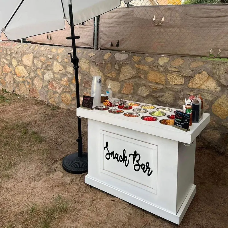 Custom Wooden Candy Cart - Perfect for Events & Parties