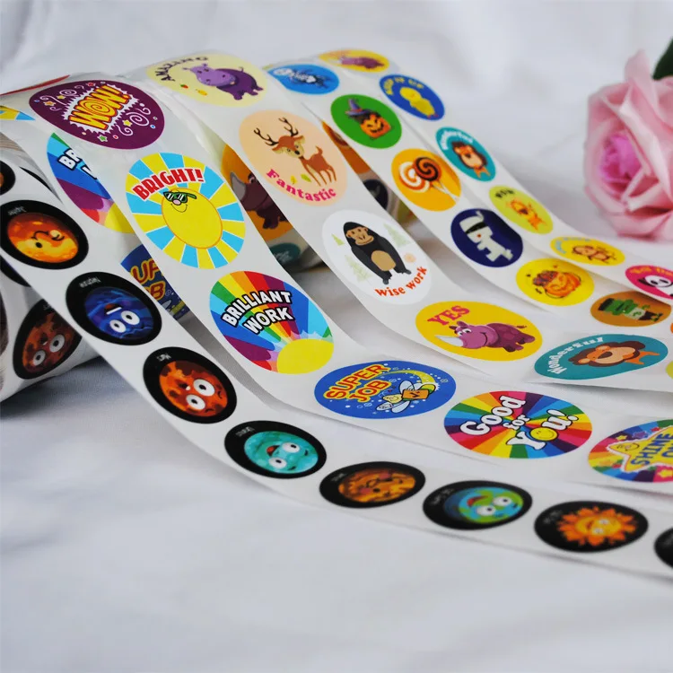 Professional Custom Brand Logo Personalized Vinyl Thank You Stickers ...