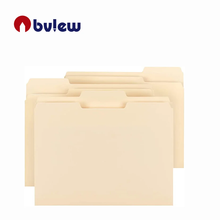 Classic File Folders - Manila Paper, Letter Size Tabs