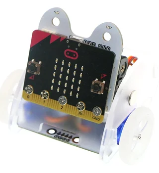 Elecfreaks Ringbit Microbit Buggy With Ultrasonic Sound Sensor And Line ...