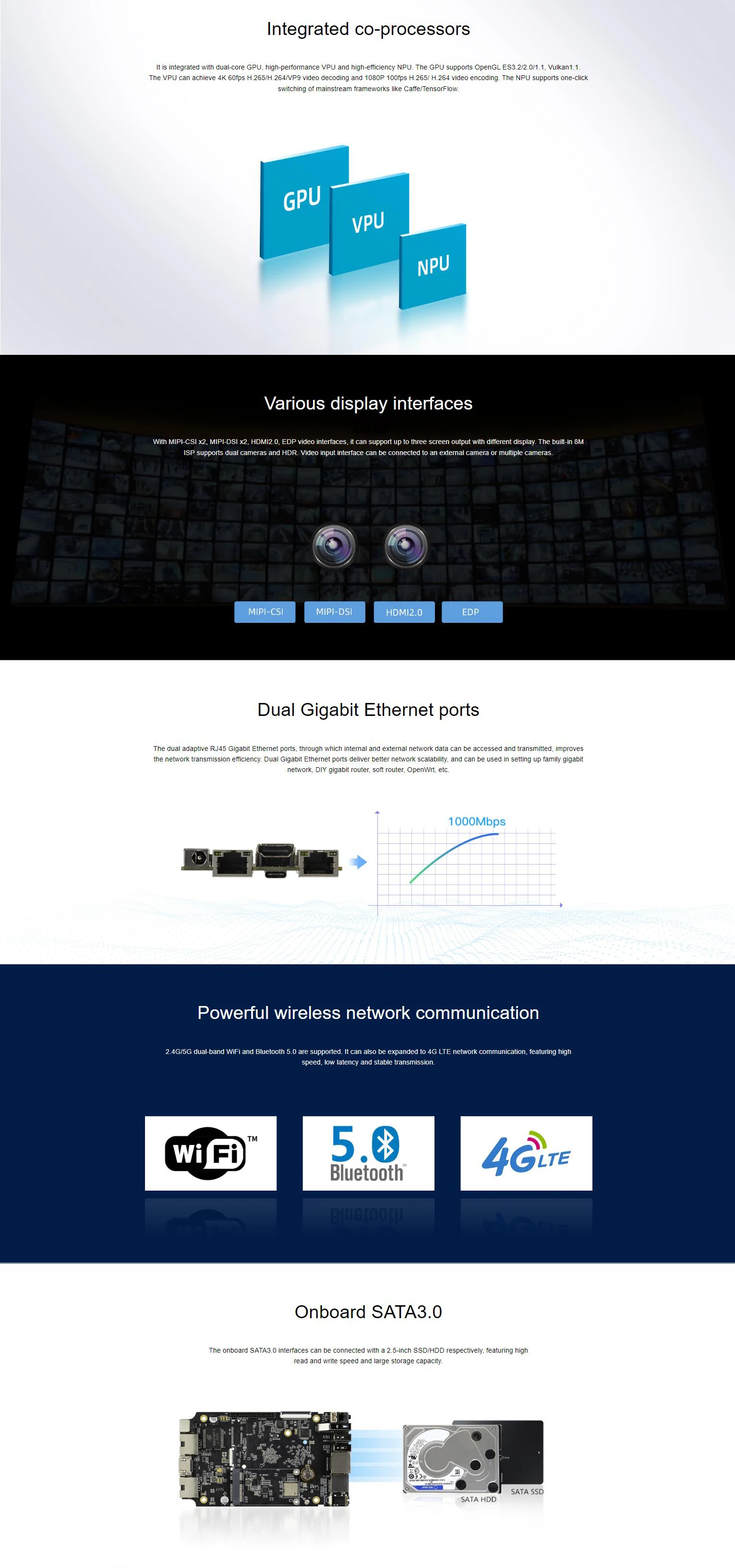 Roc-rk3568-pc Se 2gb/4gb/8gb Lpddr4 Quad-core 64-bit Cortex-a55 ...