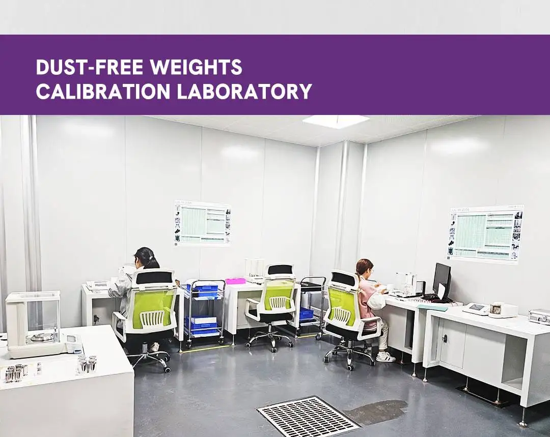 Standard Mass M1 - 1mg-2kg Brass Weight Set for Calibration