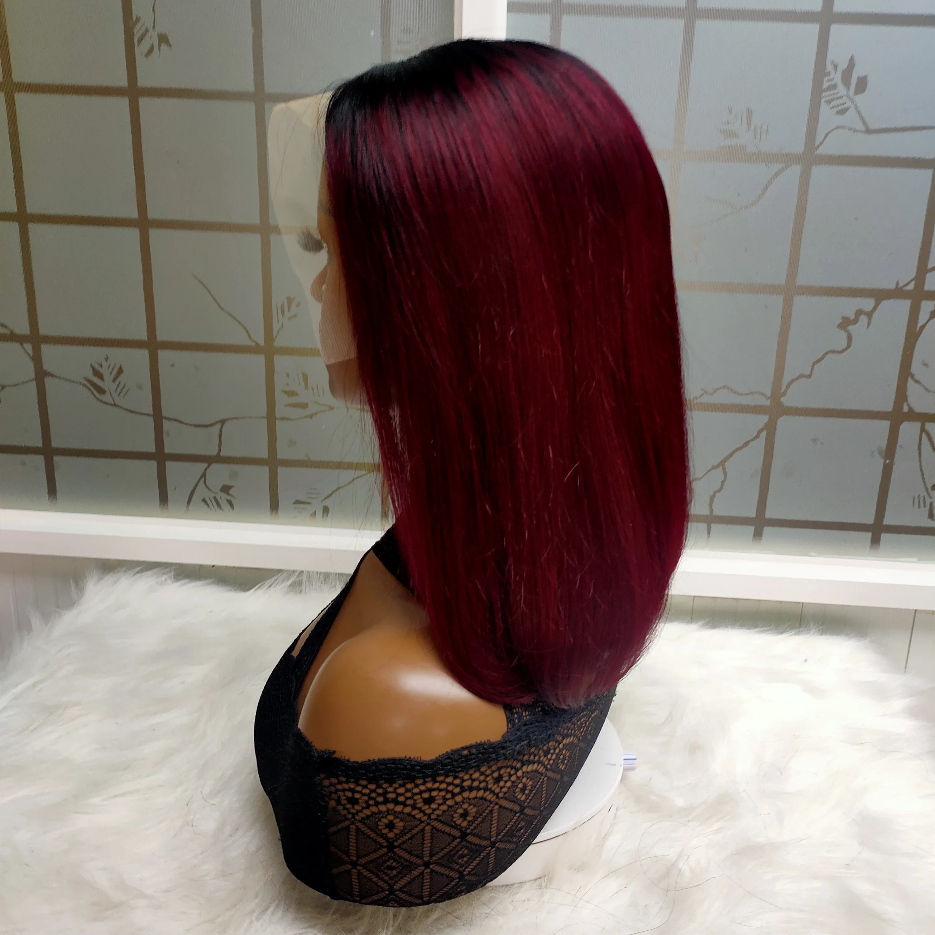 Glueless 13x4 13x6 Full Hd Bob Lace Frontal Wigs Human Hair Lace Front ...