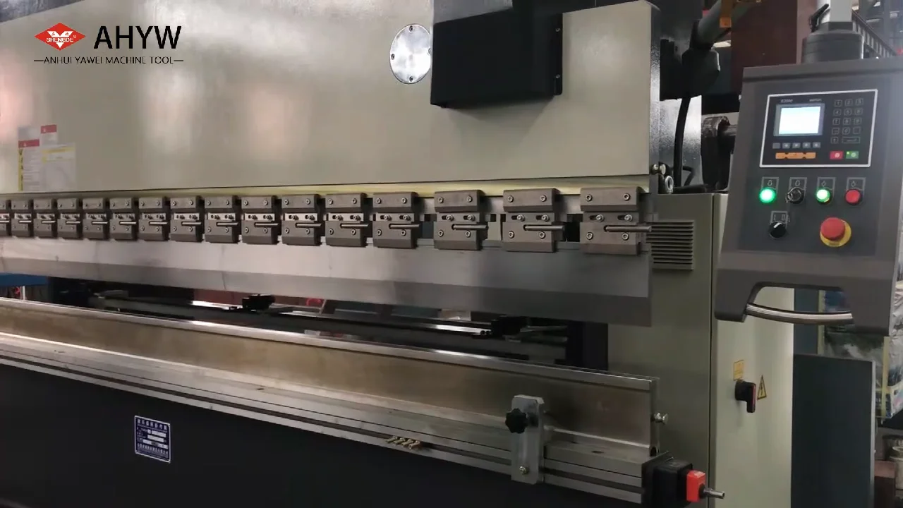 160t 6000mm Hydraulic Press Brake Bending Machine With Segment Tooling ...