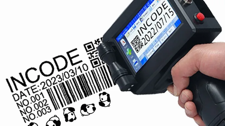 Incode Low Price Handle Expiry Date Handheld Portable Impresora De ...