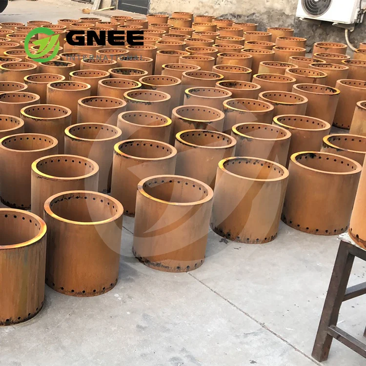 50cm Heavy Duty Corten Steel Fire Pit Smokeless Fire Pit Deep Firepit ...