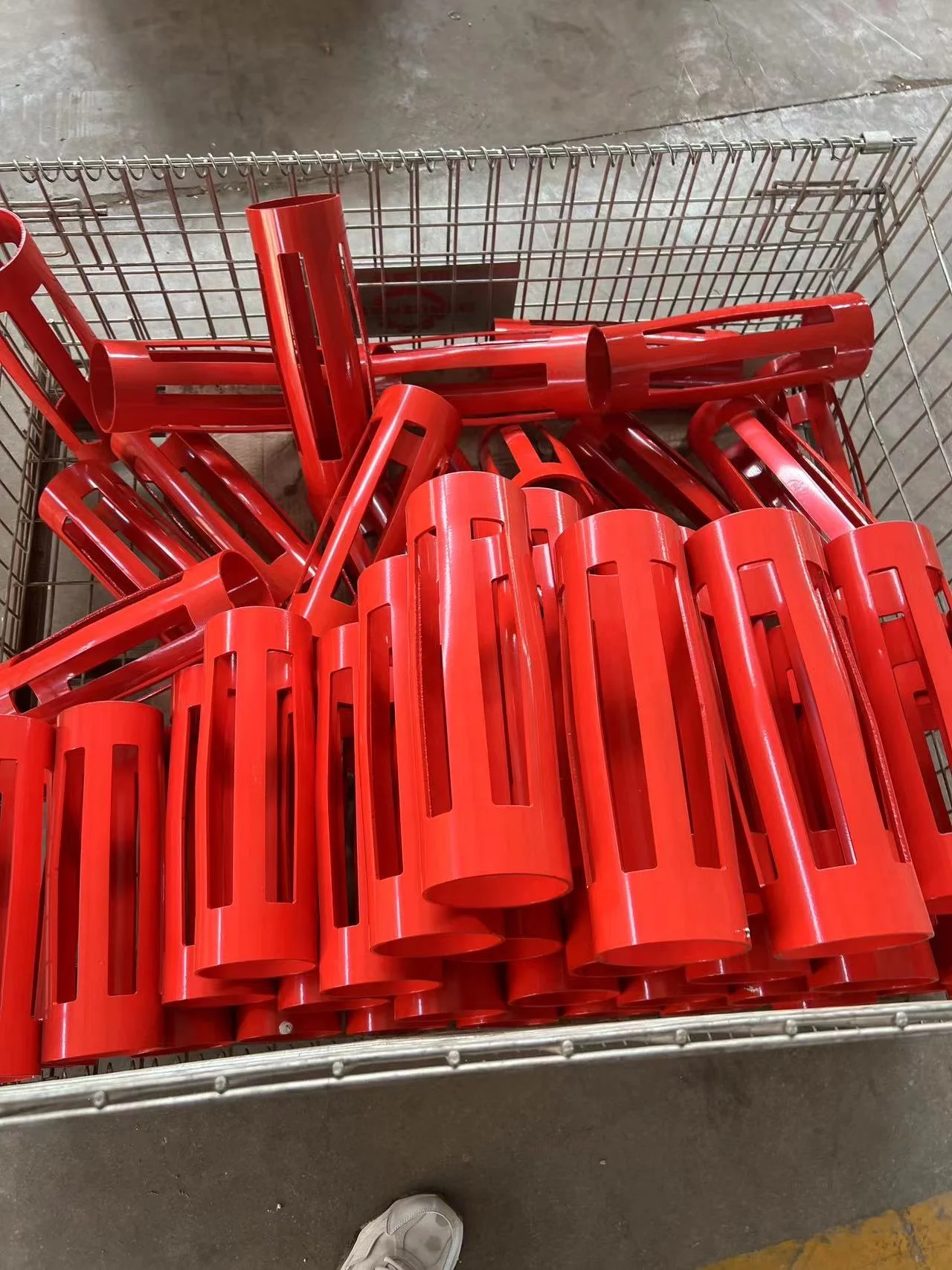 Api Cementing Process Casing Centralizer Articulated Bow Spring ...