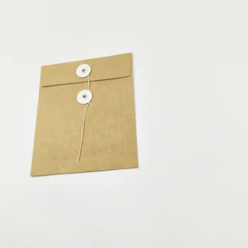 Kraft Paper A4 Presentation Folder Durable Document Storage Bag Office ...